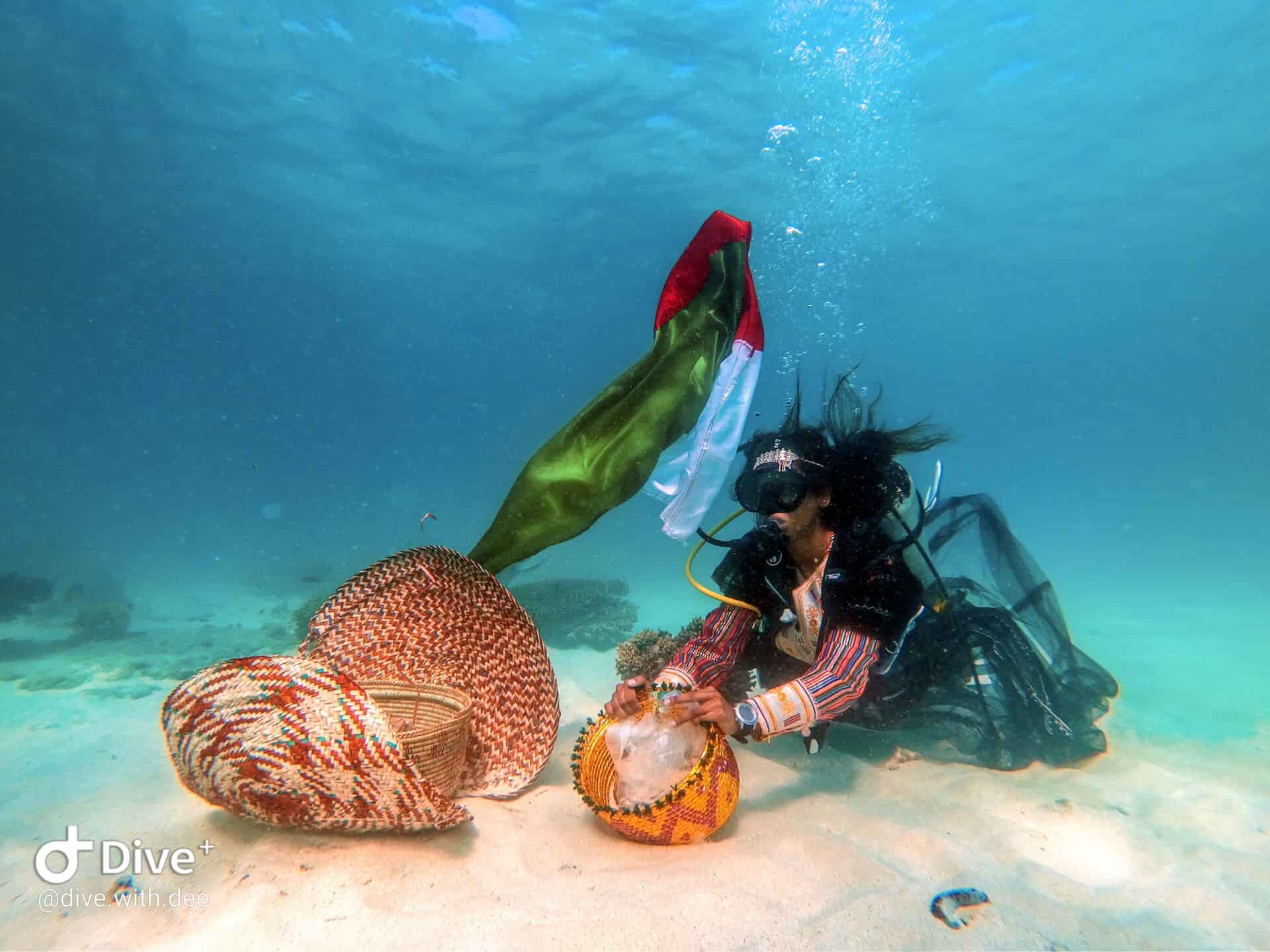 Oman's First Mermaid Has A Message To Save The Oceans