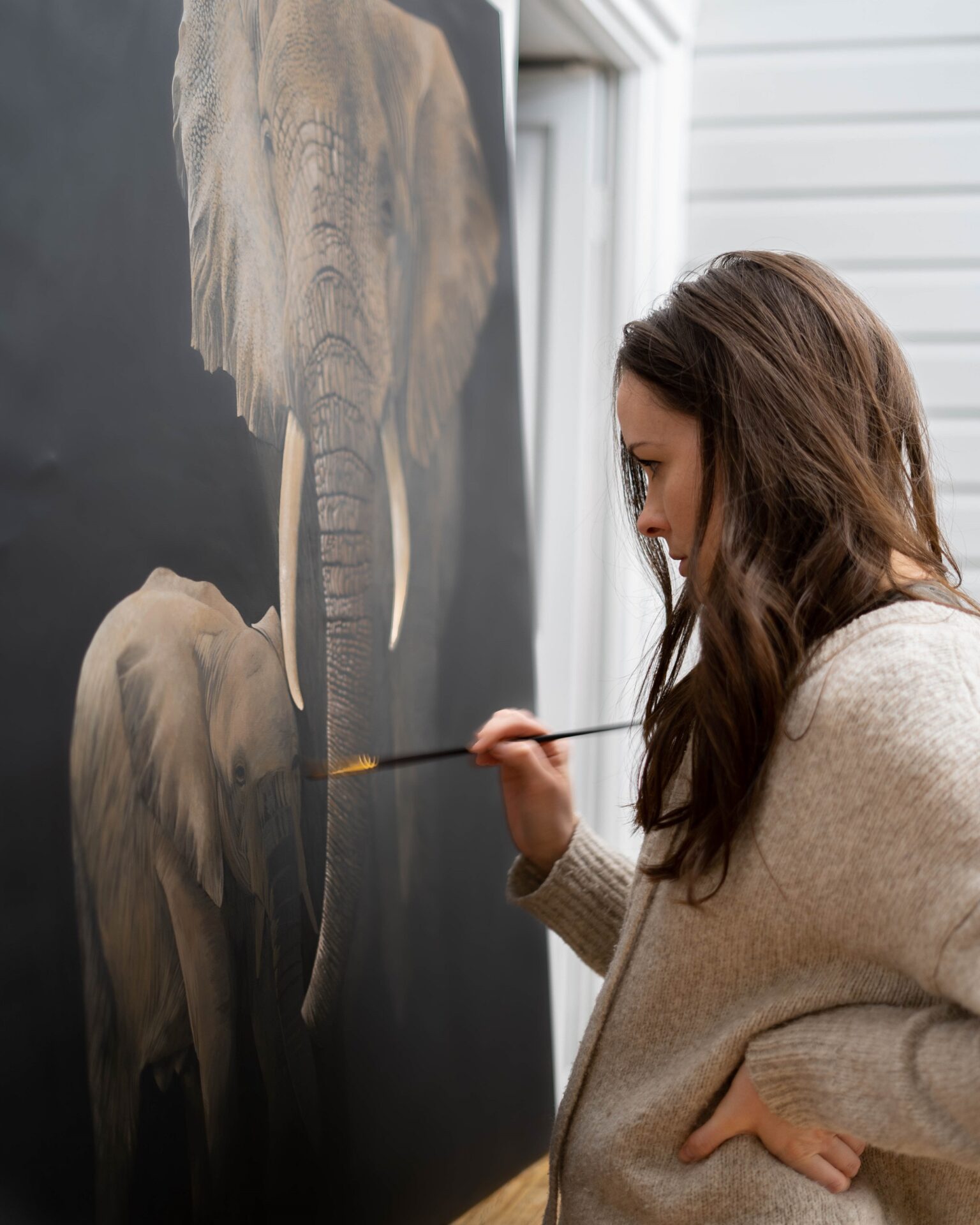 Conservation Artist: I Hope My Art Saves Endangered Animals