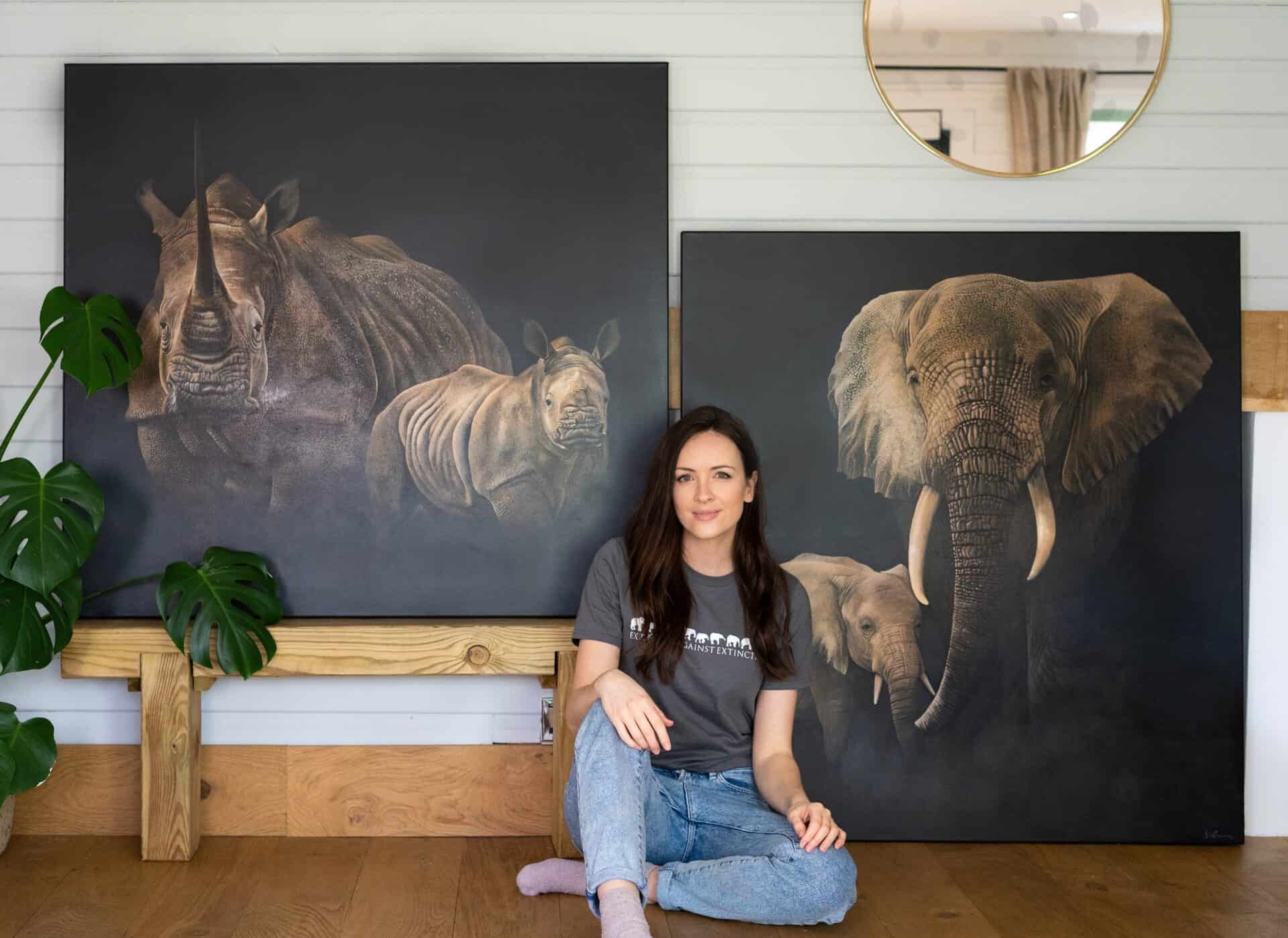 Conservation Artist: I Hope My Art Saves Endangered Animals