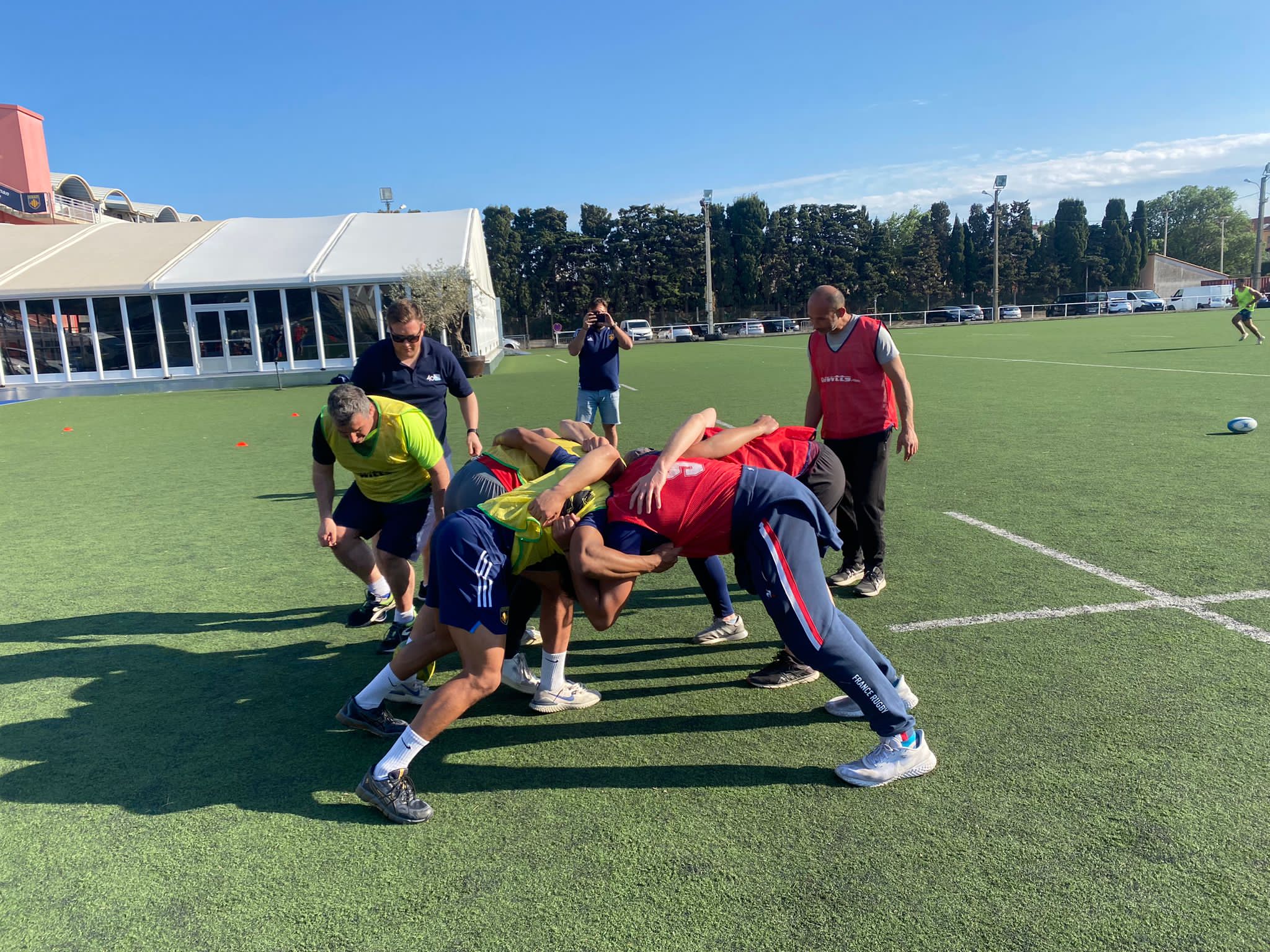 Visually Impaired Rugby Grows As French Team Trained