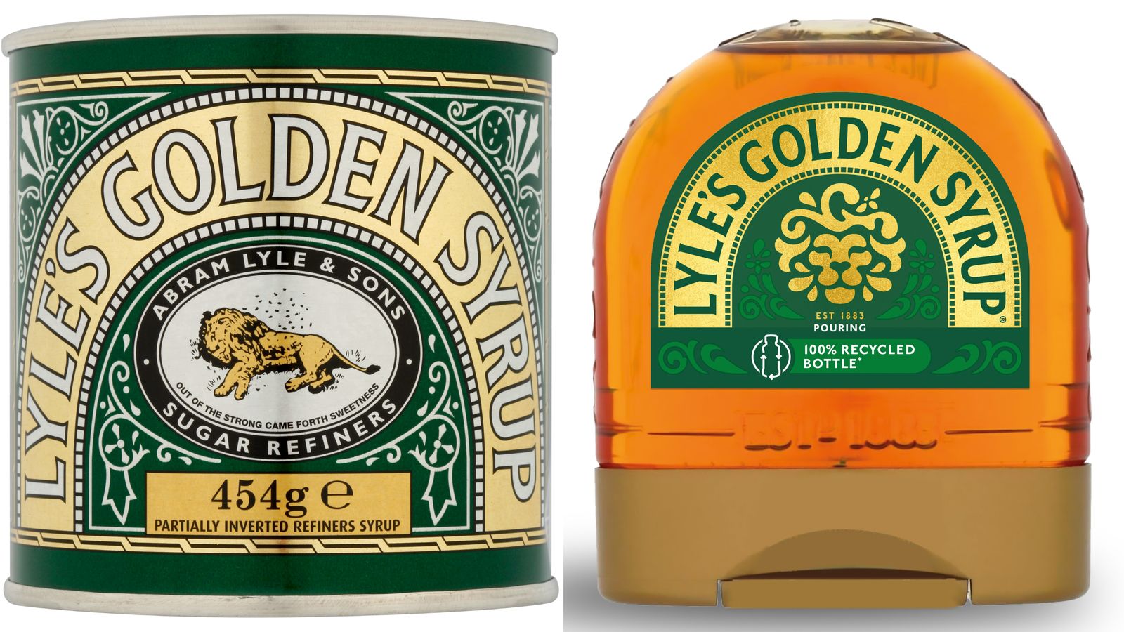 Lyle's Golden Syrup Drop The Dead Lion Logo